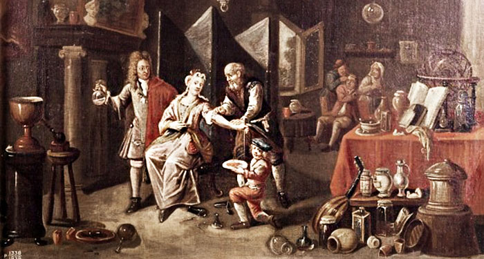 Il salasso, una pratica medica dell’epoca moderna