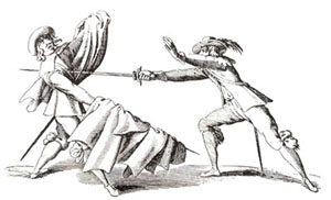 La scherma barocca